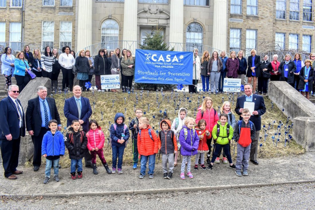 Pinwheel event brings awareness to child abuse | News, Sports, Jobs ...